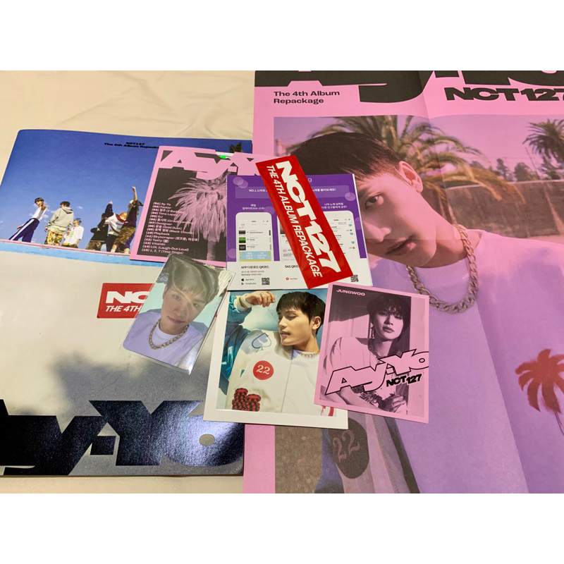 NCT127 Ay-yo Unsealed Album Full Set NCT 127 TAEIL Ayyo Photocard ...