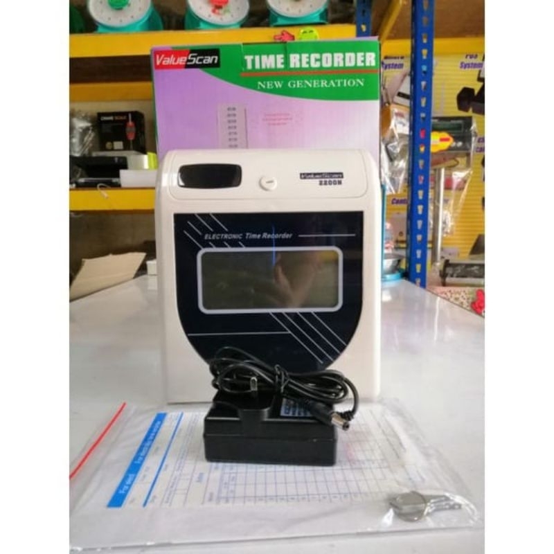 Punch Card Machine Analog Display Time Recorder / Perakam Waktu ...