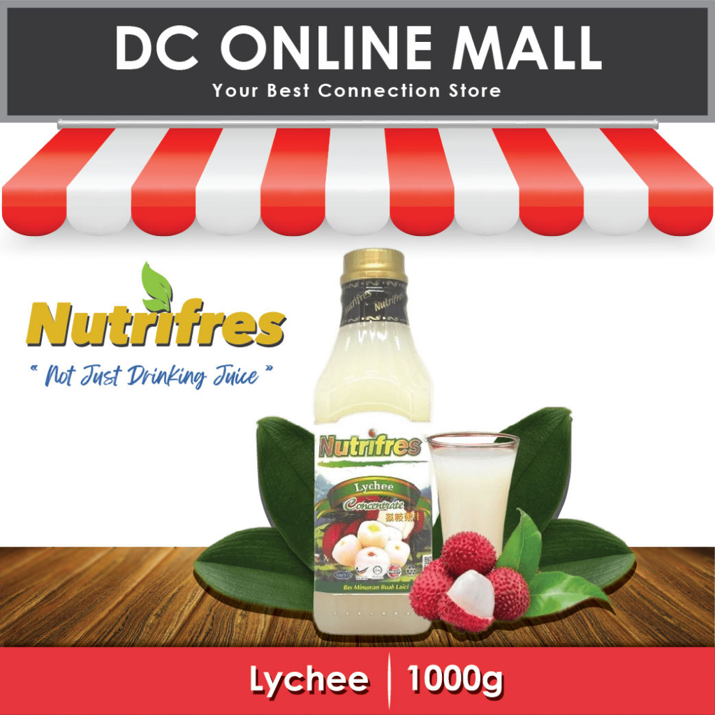 Nutrifres Lychee Fruit Juice Concentrate / Cordial 1,000g | Shopee Malaysia