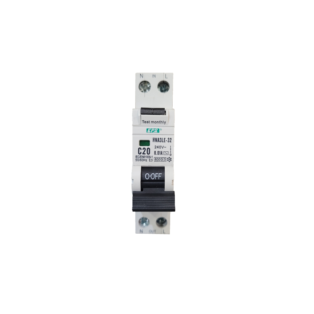 EPS RCBO HNA3LE-32/JVRO16-32 20A/25A 1P+N 10mA | Shopee Malaysia