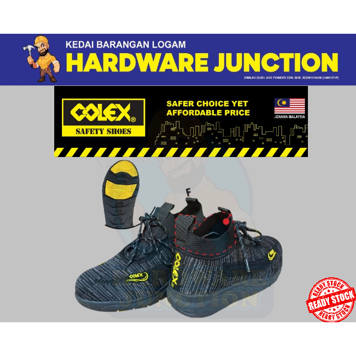 COLEX SAFETY SHOES STB-500 (KEVLAR LIGHTWEIGHT) | Shopee Malaysia