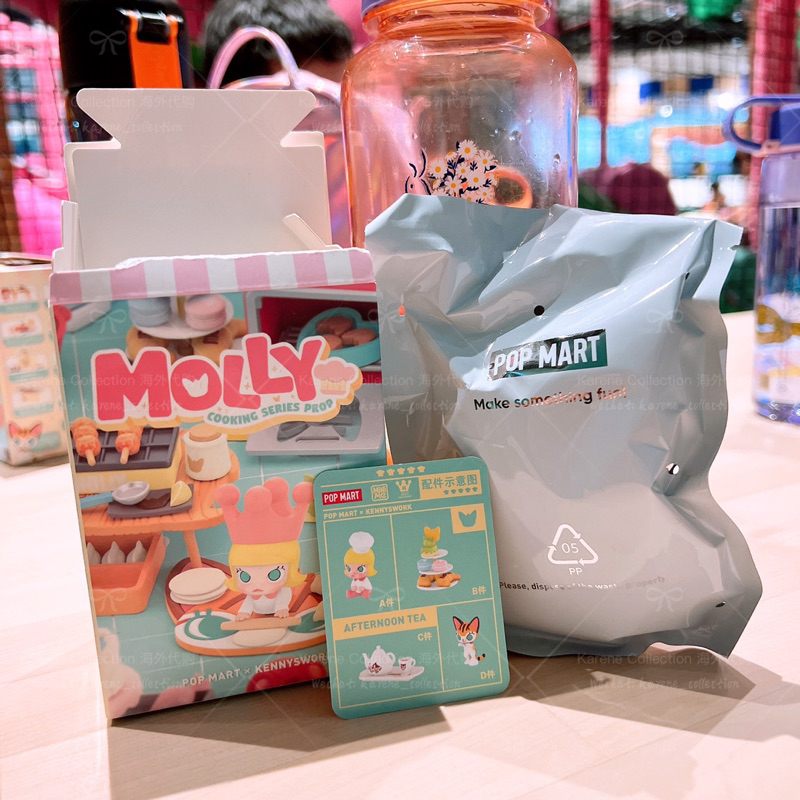 [ReadyStock]Molly Cooking Series Prop Afternoon Tea Toys Pop Mart x ...