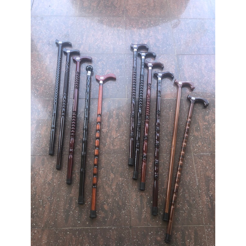 tongkat kayu buatan tangan #Diy handmade | Shopee Malaysia