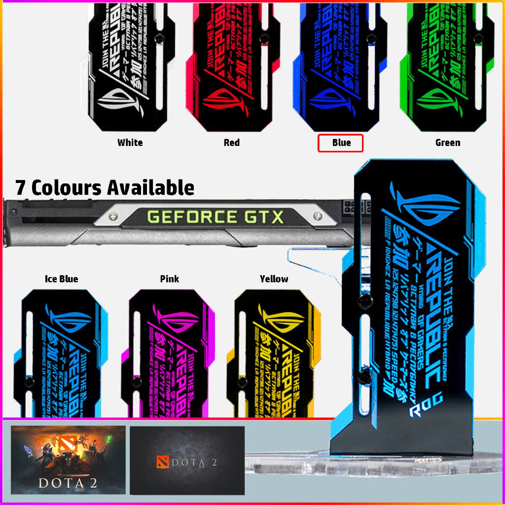 Custom made: Anti Bend Vertical GTX AMD Graphic Card Holder GPU Holder ...