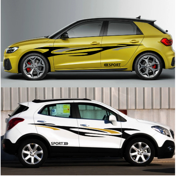 Car Side Stickers For Nissan Qashqai Prado Kia Sportage Land Rover ...