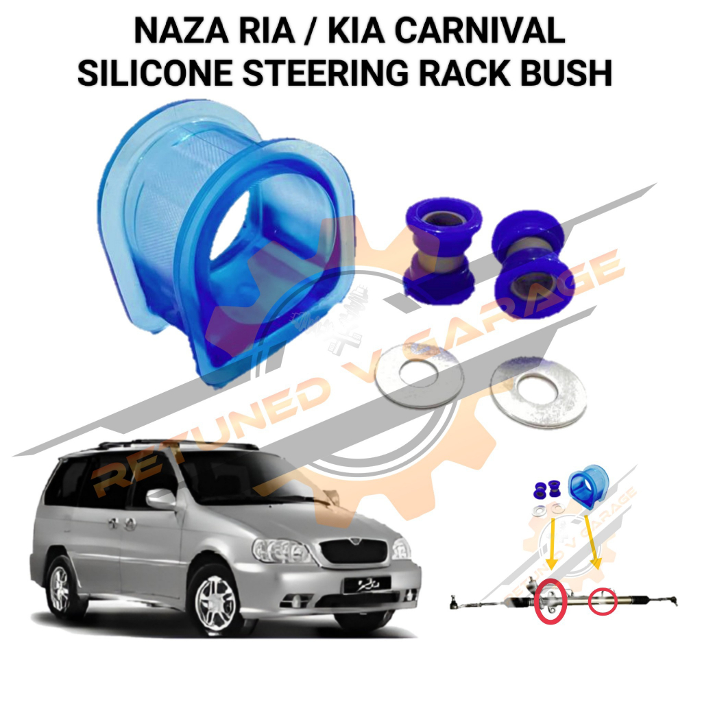 Naza Ria / Kia Carnival Silicone Steering Rack Bush | Shopee Malaysia