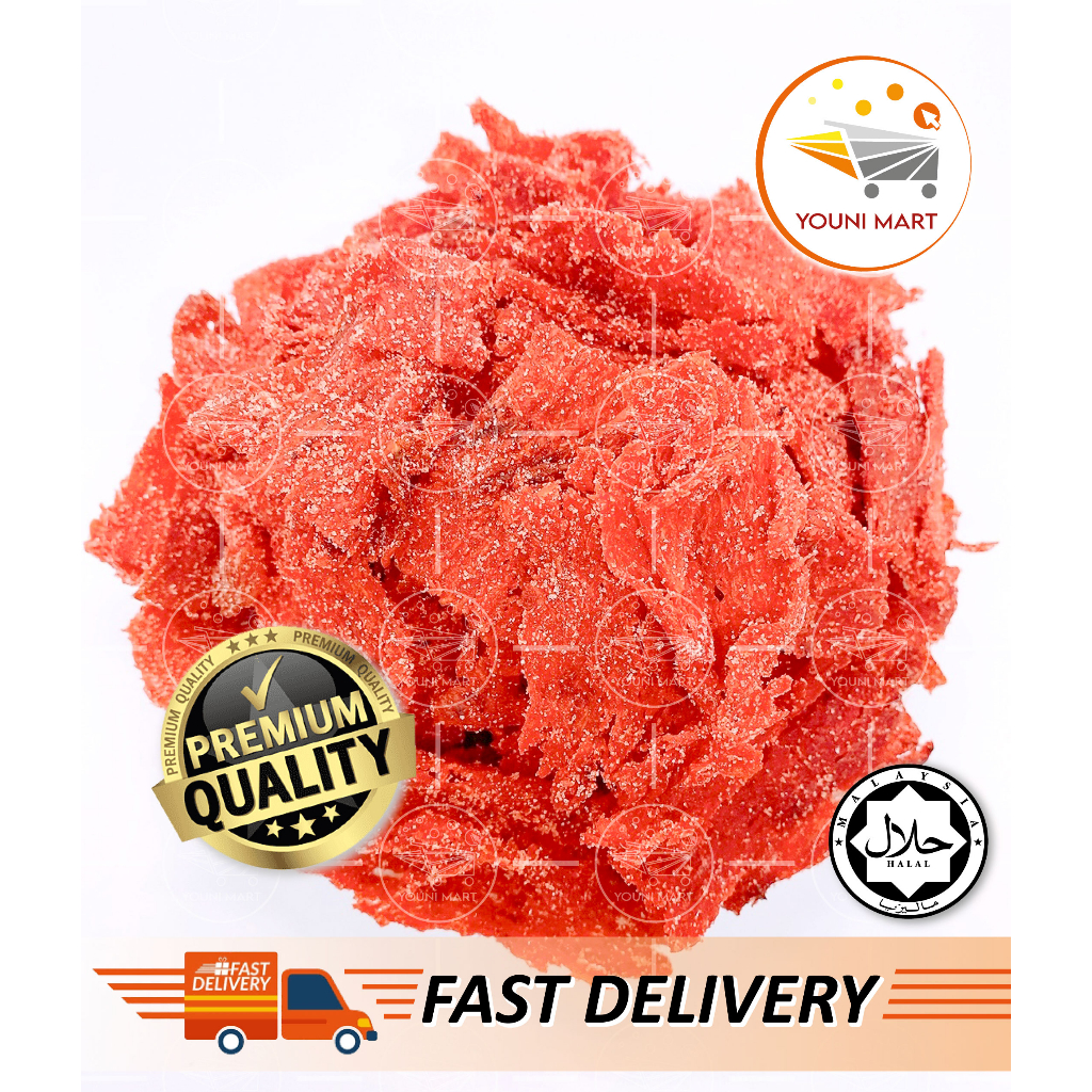 【50G~500G】(Halal) Sotong Merah Pedas / Spicy Red Cuttlefish With Sugar ...