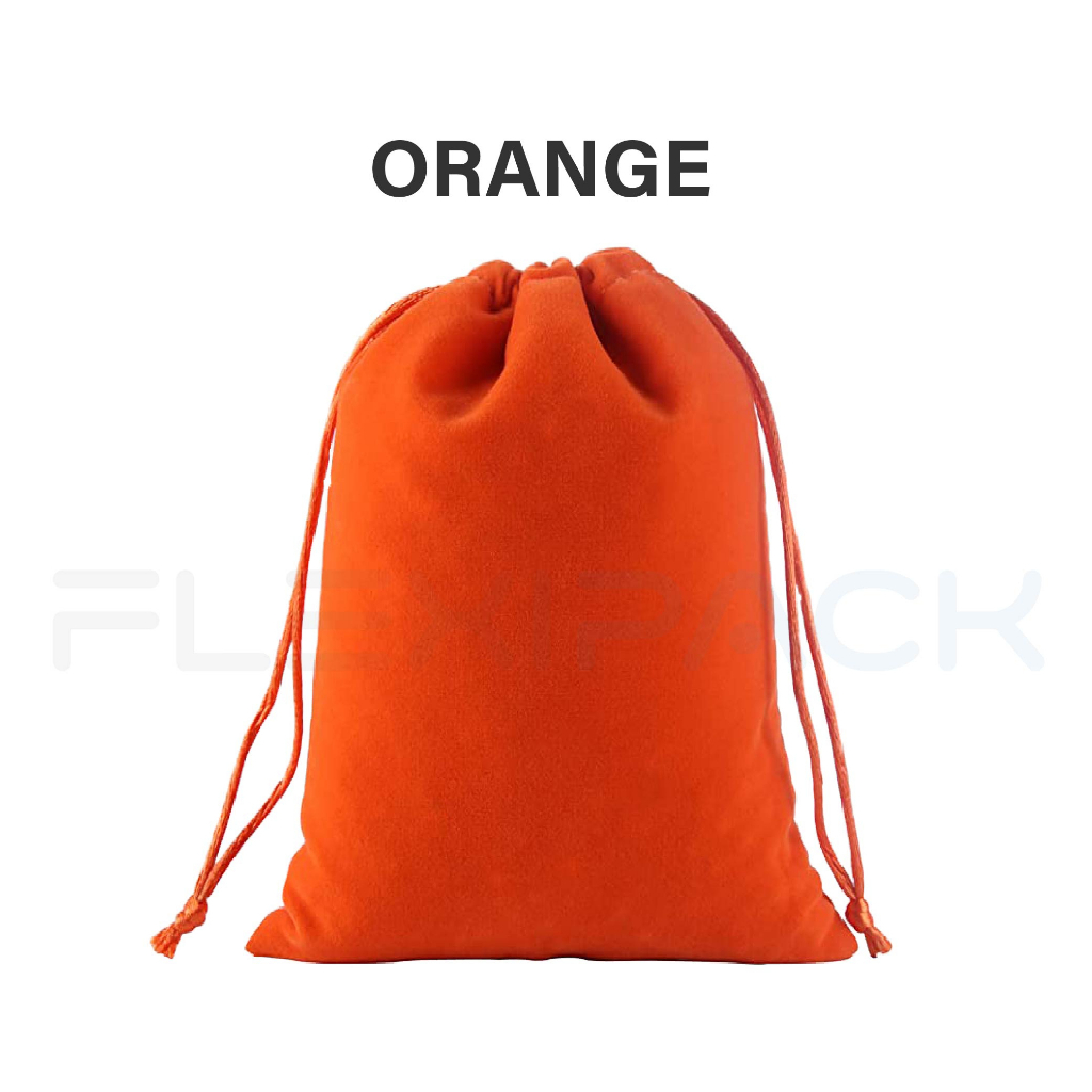 Velvet Beg Uncang Doorgift Beg Kecik Organza Pouch Mini Drawstring ...