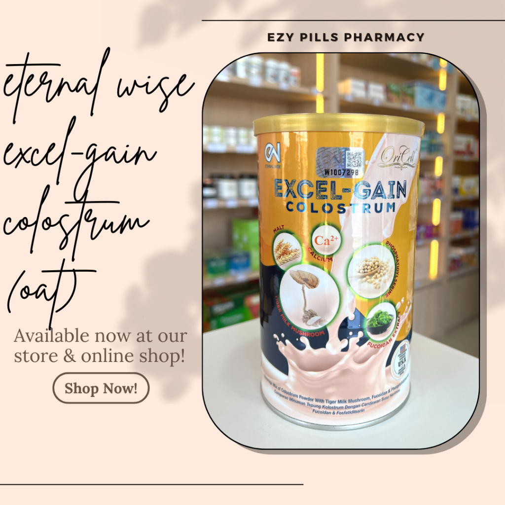 ETERNAL WISE EXCEL-GAIN COLOSTRUM 500G | Shopee Malaysia
