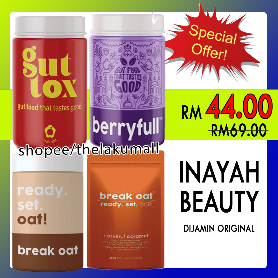 BERRYFULL ORIGINALHQ BY INAYAHBEAUTY +1JAR 10 SACHET | Shopee Malaysia
