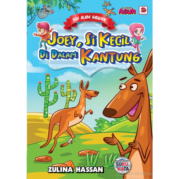 Buku Kanak- kanak : Siri Alam Haiwan- Anak Singa Comel, Joey Dlm ...