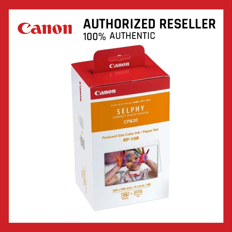 Canon Selphy CP Ink & 4R Paper | Shopee Malaysia