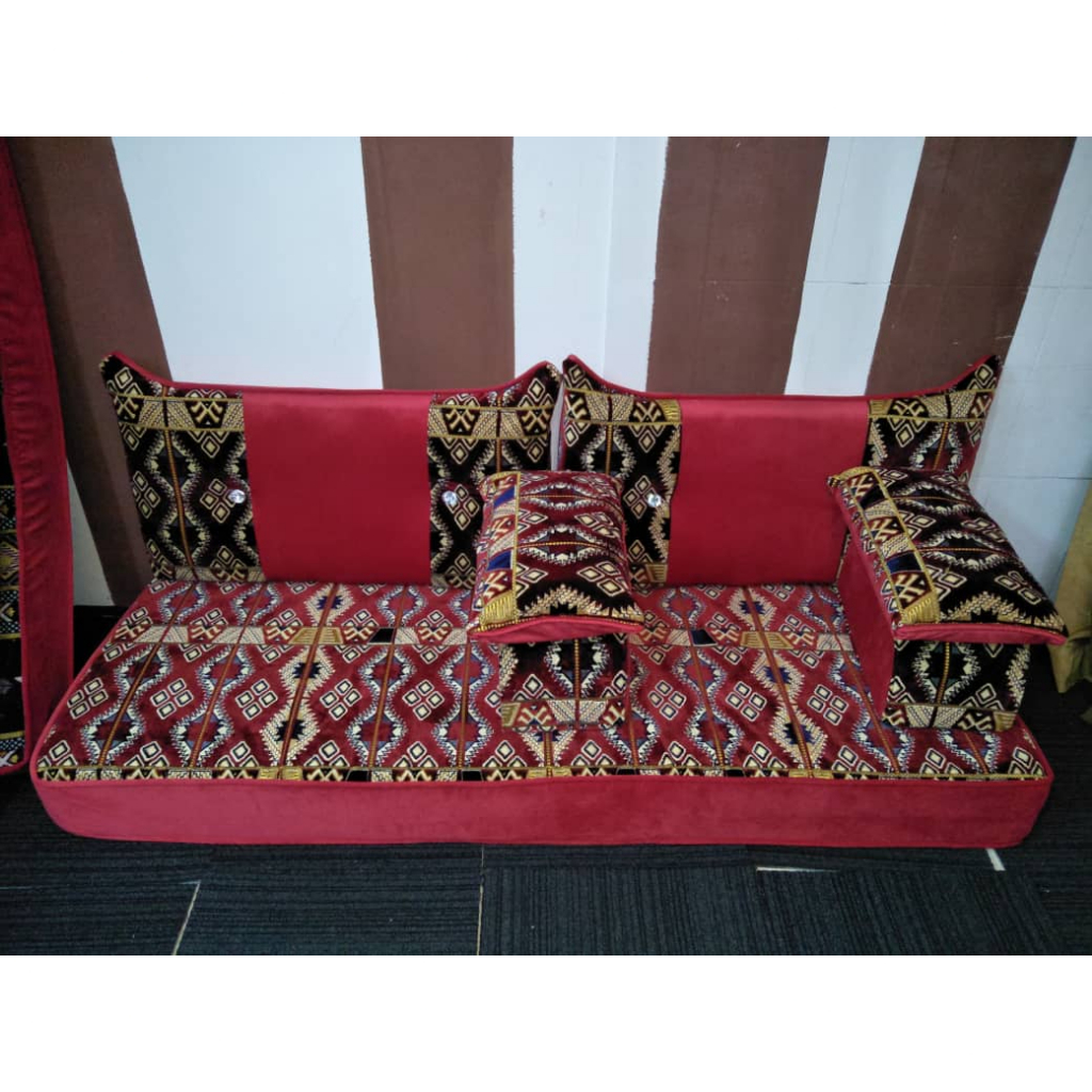 Arabian Sofa (2 meter) ( Arabic Majlis ) Arab Sofa | Shopee Malaysia