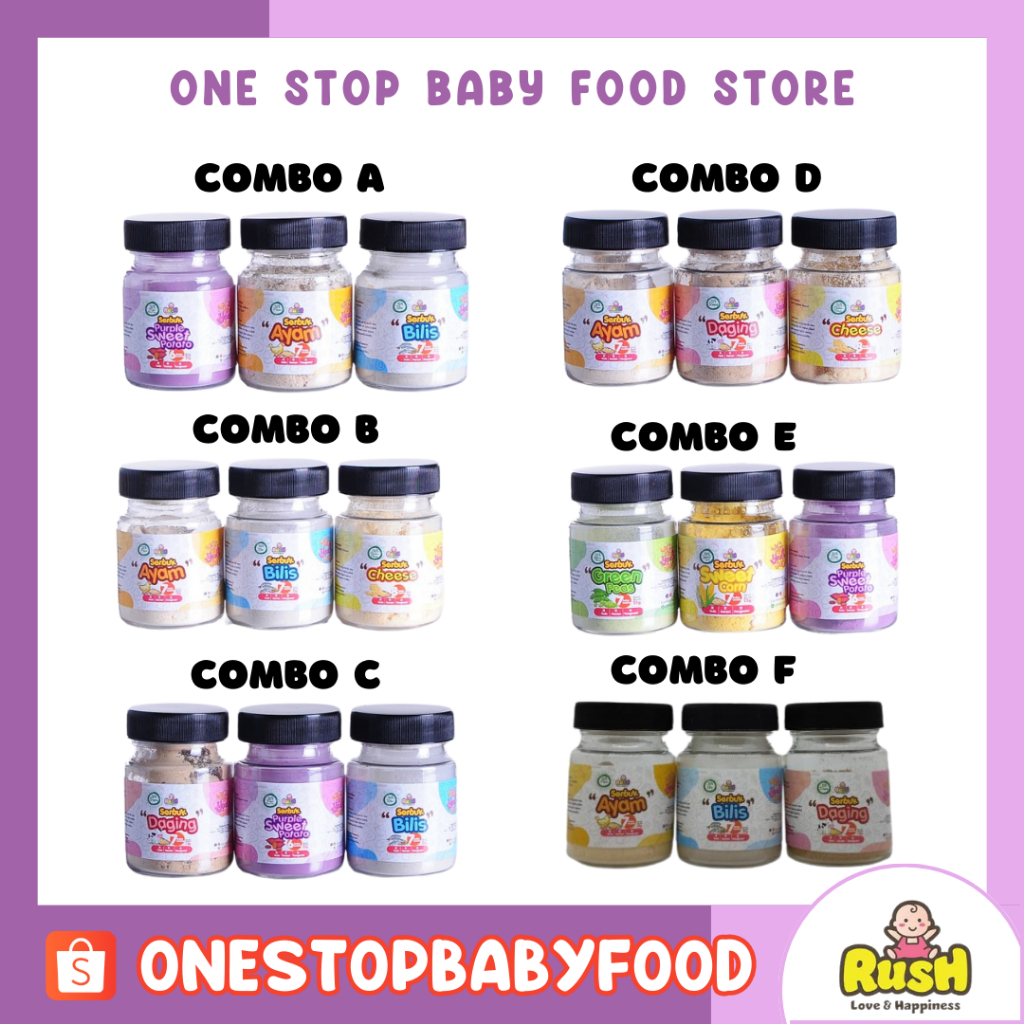 RUSH BABY FOOD SEASONING BABY | Shopee Malaysia