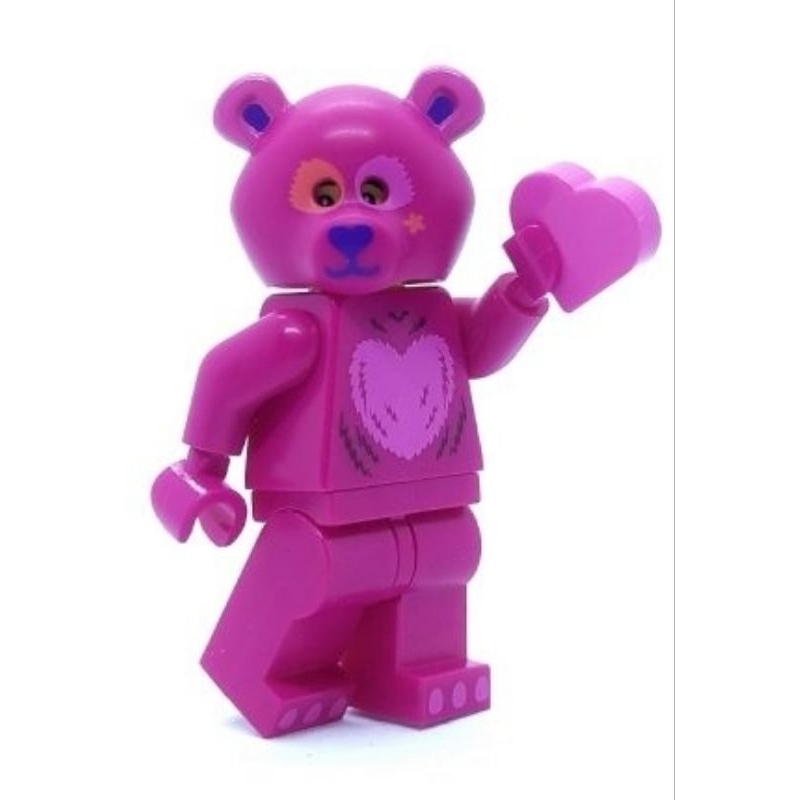 Lego BAM Pink Teddy Bear Suit Costume Guy | Shopee Malaysia