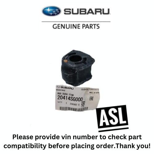20414SG000 Genuine Subaru Front Stabilizer Bush XV2 Forester WRX STI ...