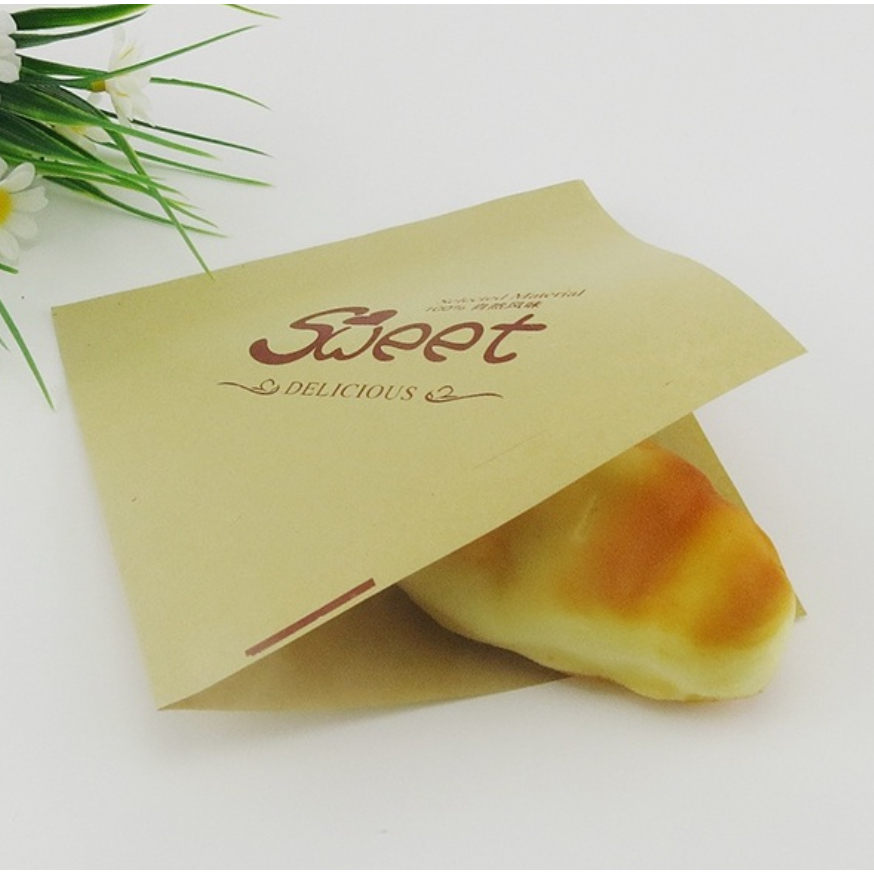 100pcs 50pcs Triangle Bag Sandwich Paper Donut bag Burger bag Bakery ...