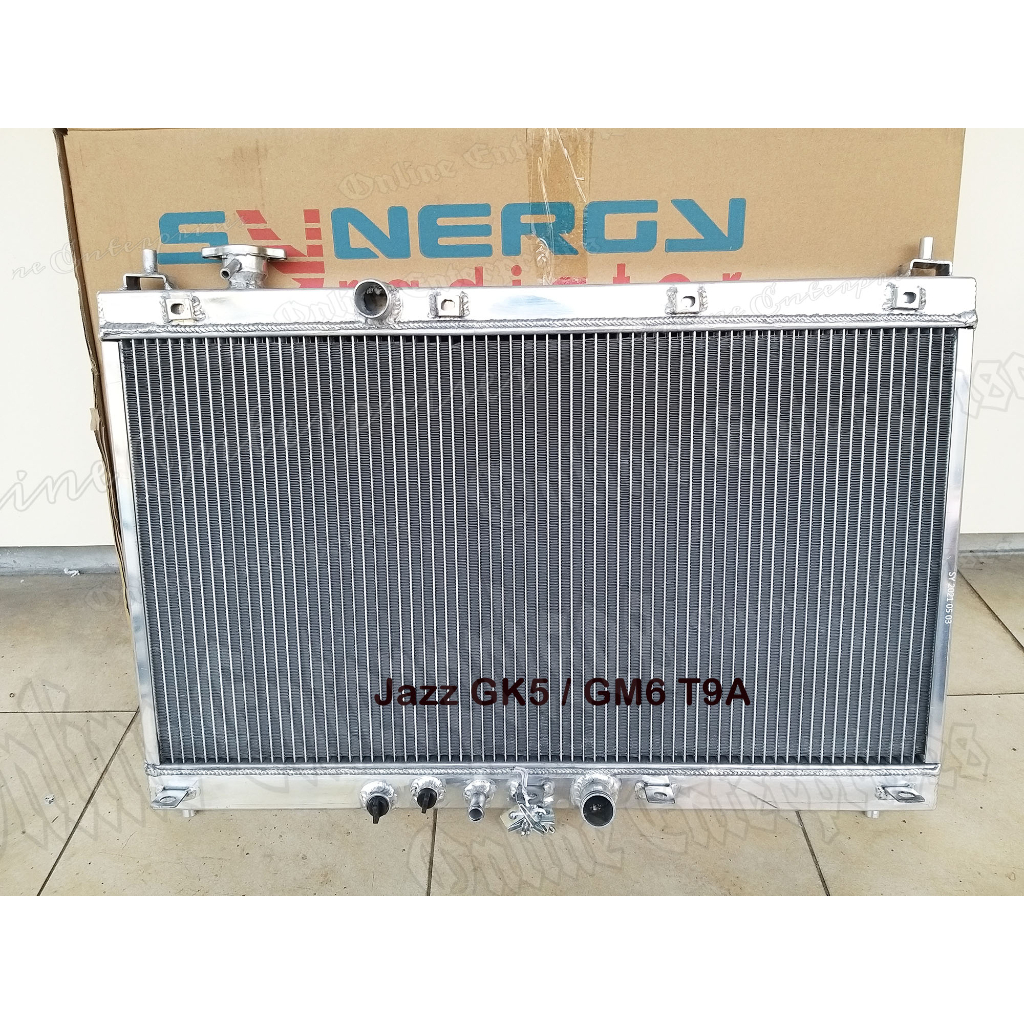 SYNERGY aluminum Radiator Alloy Radiator Honda Jazz GK5 T5A / City GM6 ...