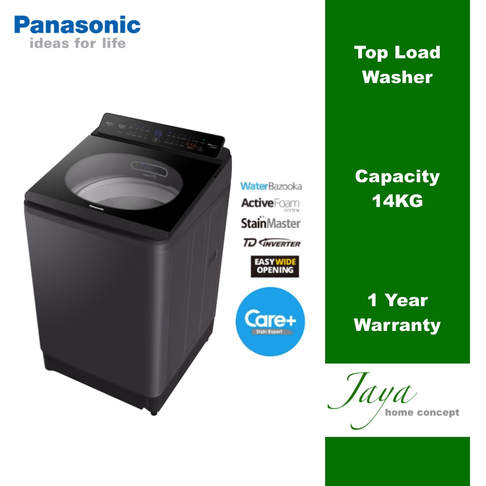 Panasonic 14KG Inverter Top Load Washing Machine With Hot Wash Washer ...