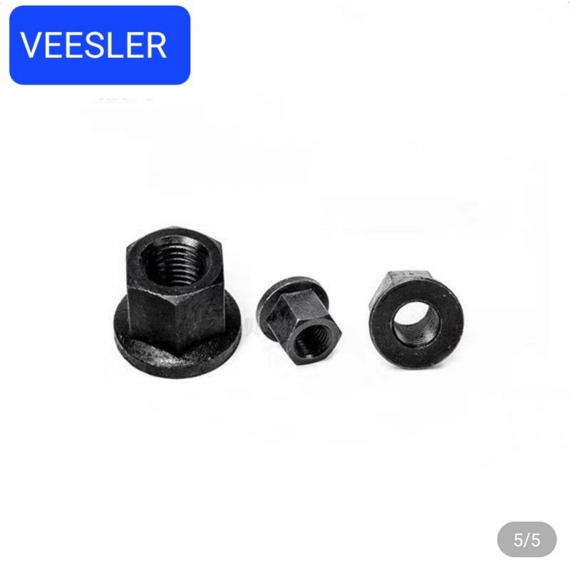 S45C FLANGE NUT M10 M12 M14 M16 | Shopee Malaysia