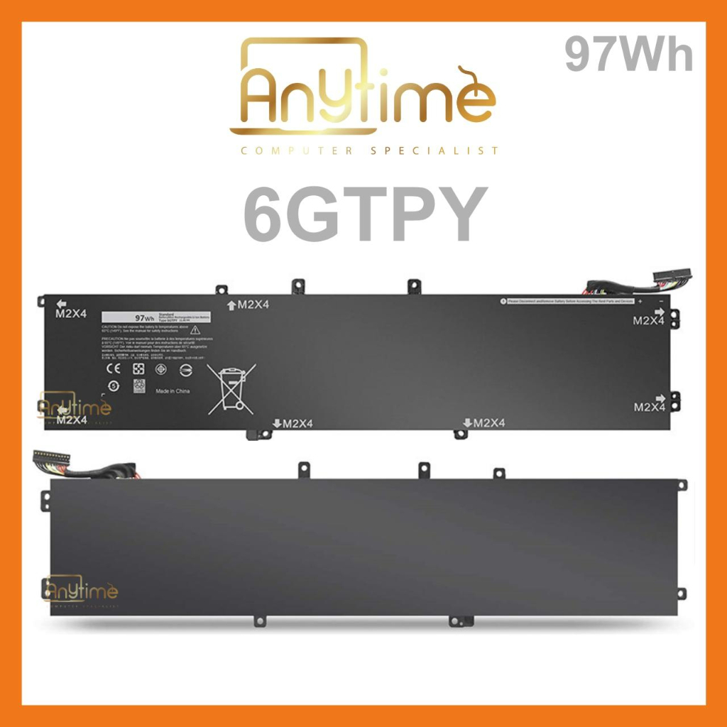 DELL 6GTPY H5H20 battery dell Inspiron 7590 7591 7500 7501 6GTPY 97WH ...