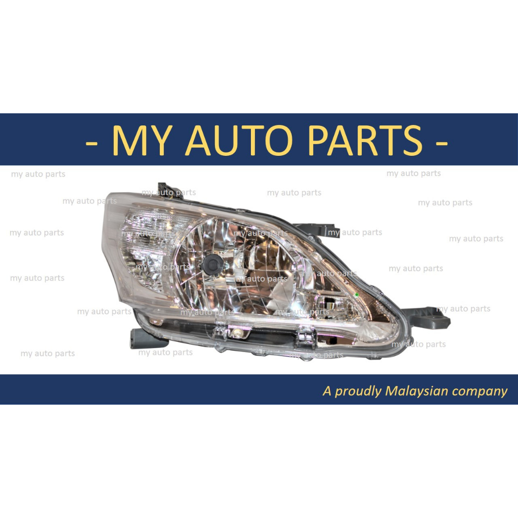 TOYOTA INNOVA 2011-2015 HEAD LAMP /LAMPU BESAR / LAMPU DEPAN (TYC)(2ND ...