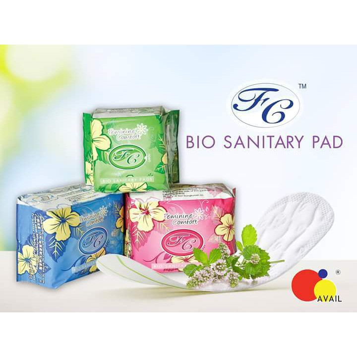 BIO SANITARY PADS (FG FEMININE COMFORT) | Shopee Malaysia