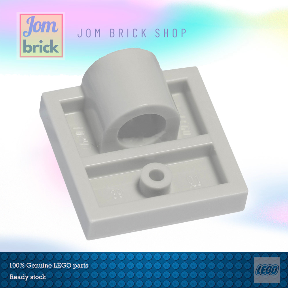 LEGO® Parts (Plates Modified) 10247 – Plate 2x2 with Pin Hole, Cross ...