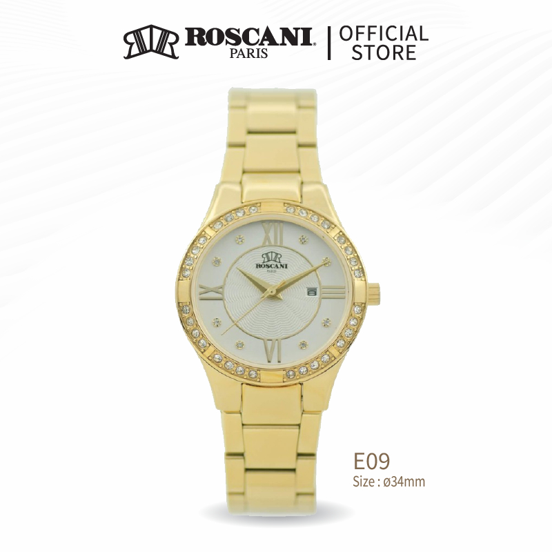 Roscani Denise E09 Bracelet Women Watch - WR 5ATM | Stainless Steel ...