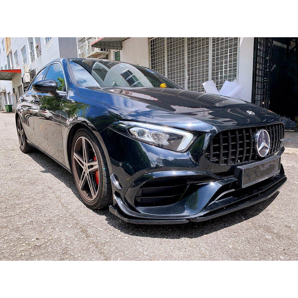 Mercedes Benz W177 V177 A Class Sedan Convert To A35 A45s Bumper ...