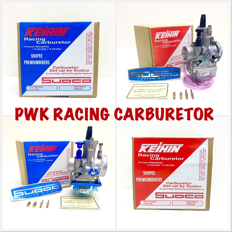 KEIHIN CARBURETOR MOTORCYCLE SUDCO PWK TZM RXZ NSR RACING KARBURATOR ...