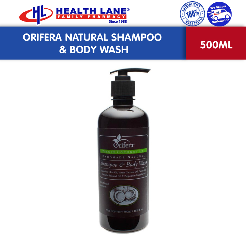 Orifera Natural Shampoo & Body Wash (500ml) | Shopee Malaysia