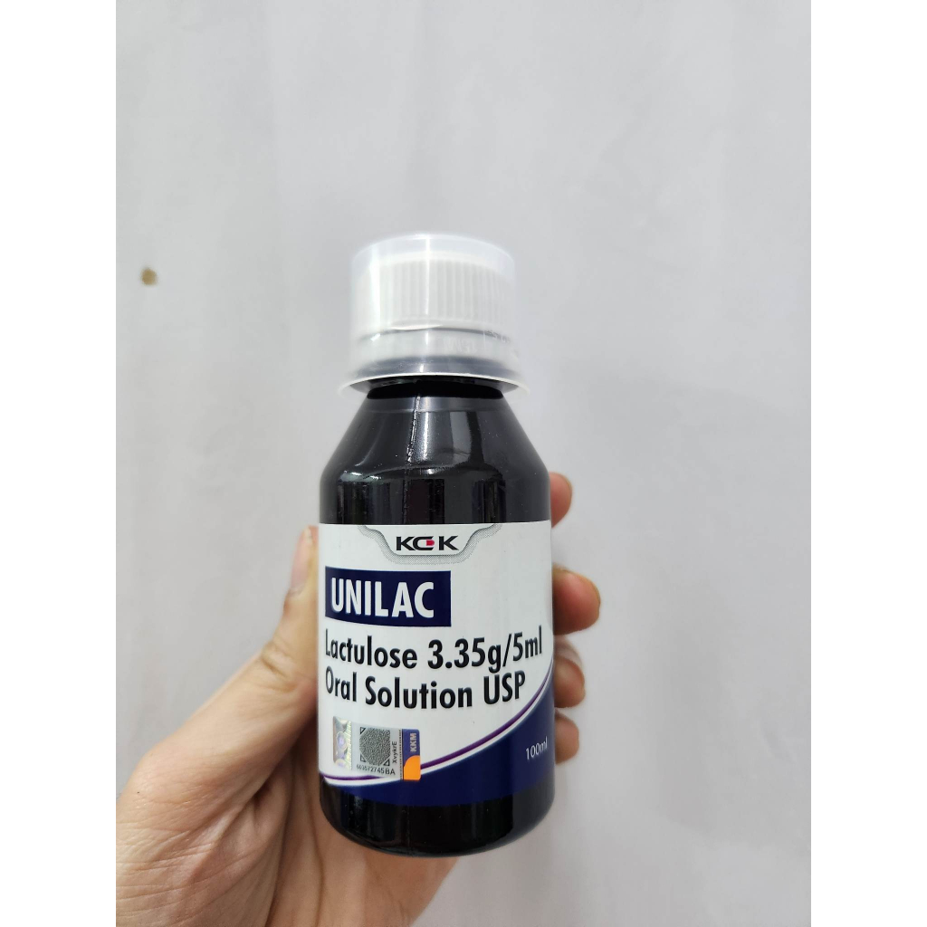 UNILAC Lactulose 3.35g / 5ml Oral Solution USP 100ML | Shopee Malaysia