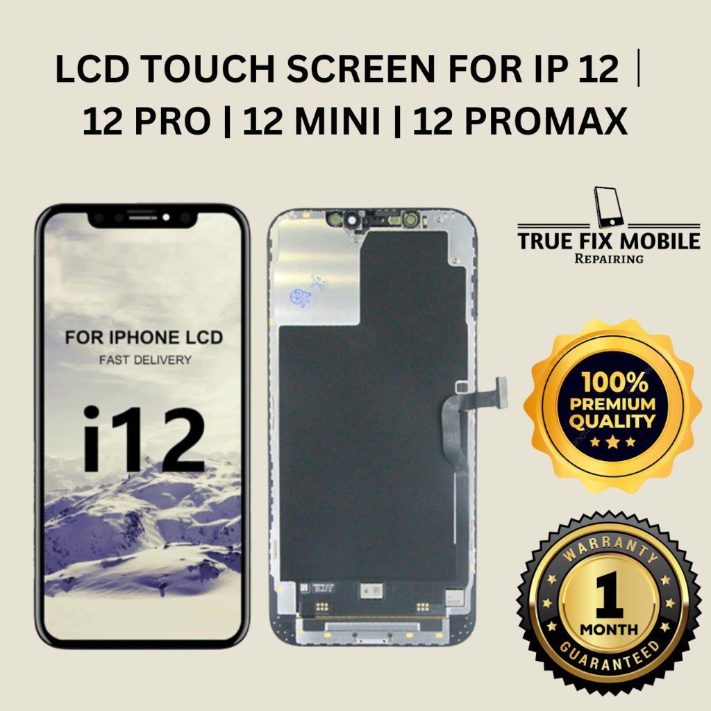 (ORIGINAL) LCD TOUCH SCREEN FOR IP 12｜12 PRO | 12 MINI | 12 PROMAX ...
