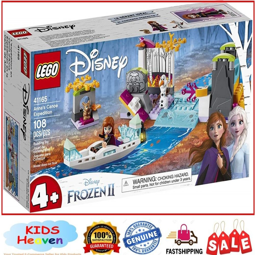 LEGO Disney Frozen II Anna’s Canoe Expedition 41165 Frozen Adventure ...