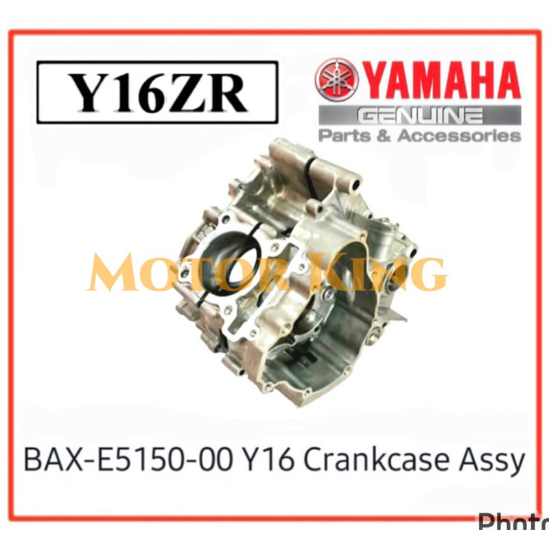 Crankcase Engine Assy Yamaha Y16 Y16ZR 100% HLY Original Yamaha Casing ...