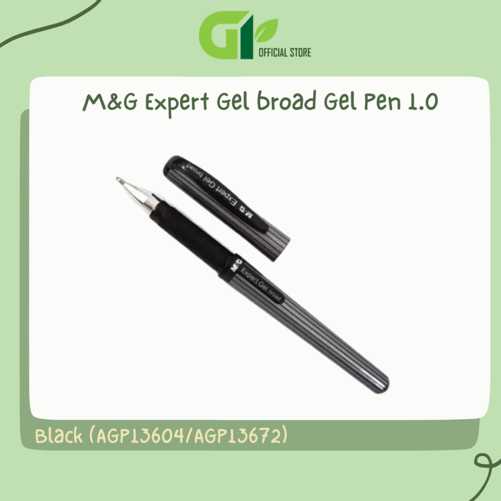 [GY Office] M&G Large Capacity Gel Pen 1.0 - Black (AGP13604/AGP13672 ...