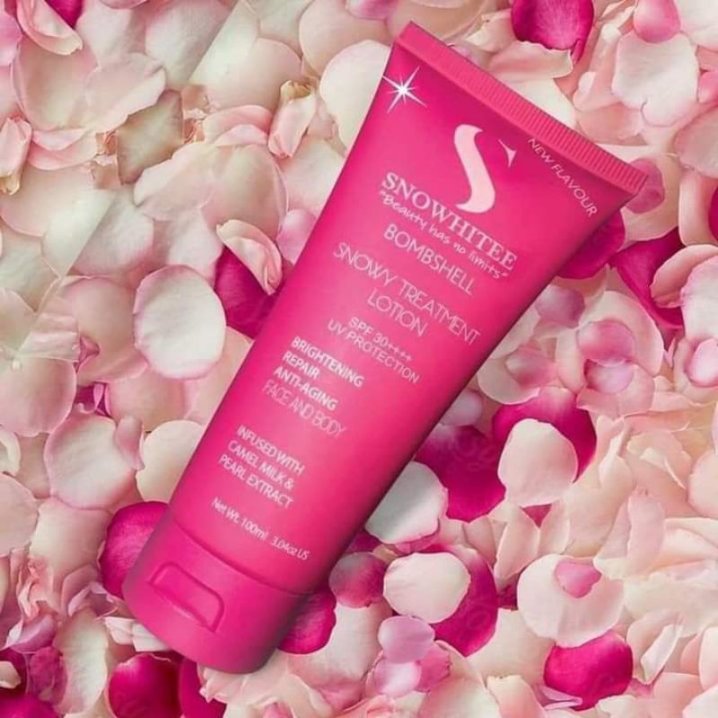 SNOW WHITE TREADMENT LOTION (BOMBSHELL) | Shopee Malaysia