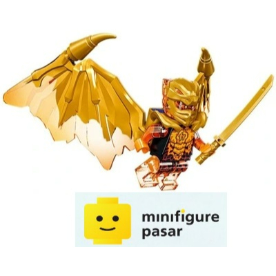 njo0781 Lego Ninjago Crystalized 71770 892304 - Cole (Golden Dragon ...