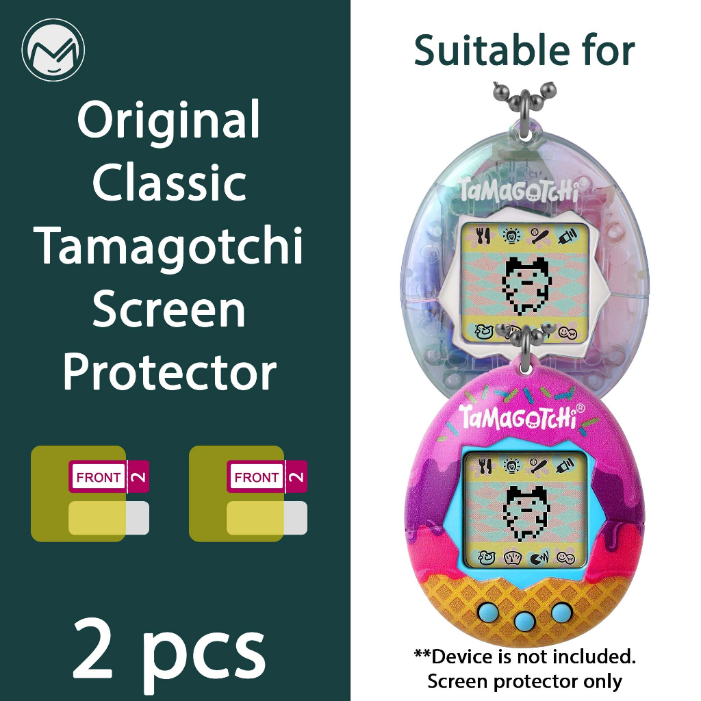 Original Tamagotchi classic screen protector (Ready Stock) 2 pcs per ...
