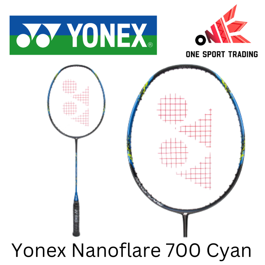 (Ready Stock)Yonex Nanoflare 700 New Color Cyan 4U G5 (Unstrung)(Free String&Grip)/Yonex ...