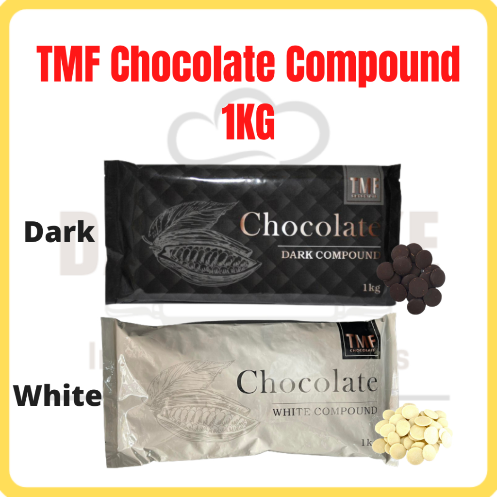 TMF Chocolate Compound Coin/Dark Chocolate/Coklat Gelap/黑巧克力/White ...