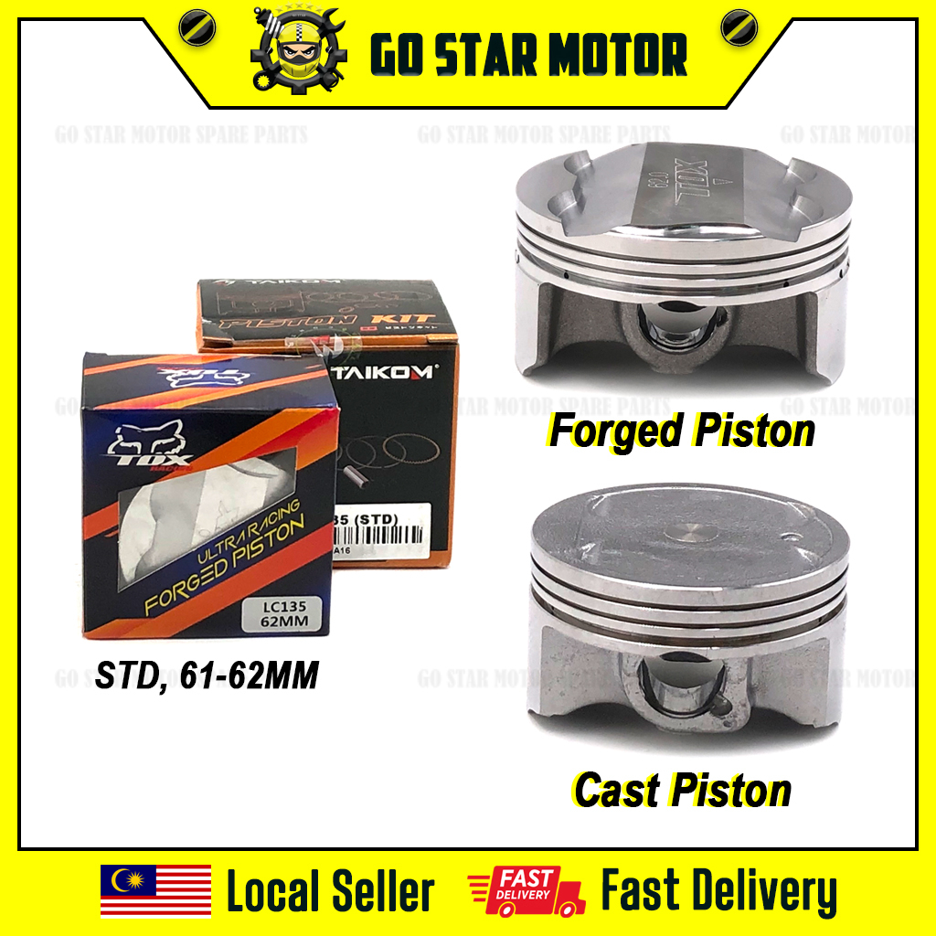 YAMAHA LC135 LC Piston Kit Set STD Standard / Racing Forged Cast Piston ...