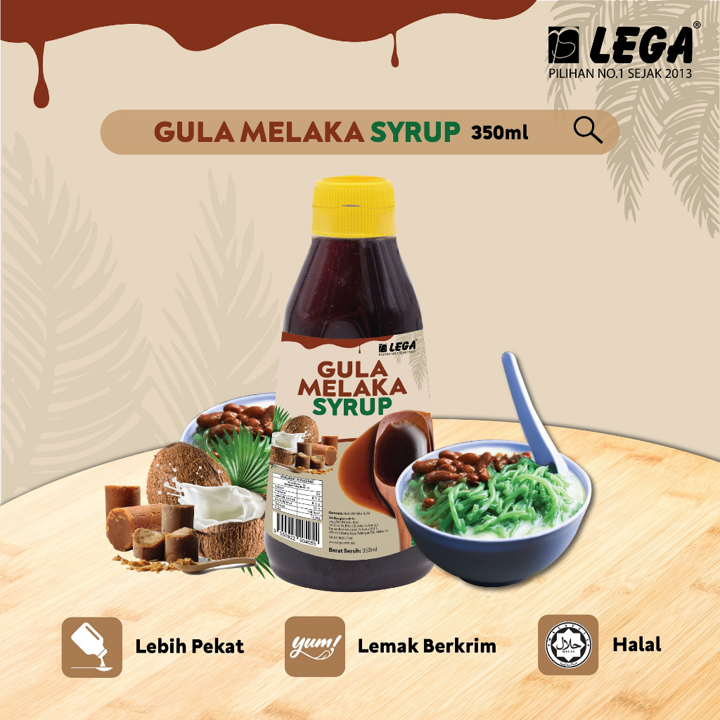 Sirup Gula Melaka Asli 350ml | Original Gula Melacca Syrup | Lebih ...