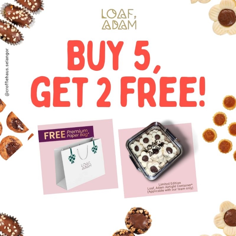 LIMITED EDITION LOAF ADAM AIRTIGHT CONTAINER | Shopee Malaysia