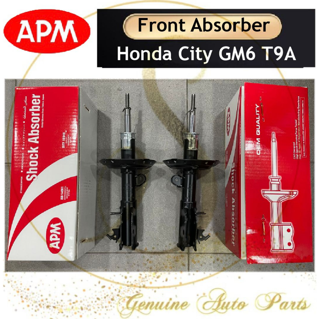 (100% ORIGINAL) HONDA CITY 2014 GM6 T9A APM FRONT RH LH GAS SHOCK ...