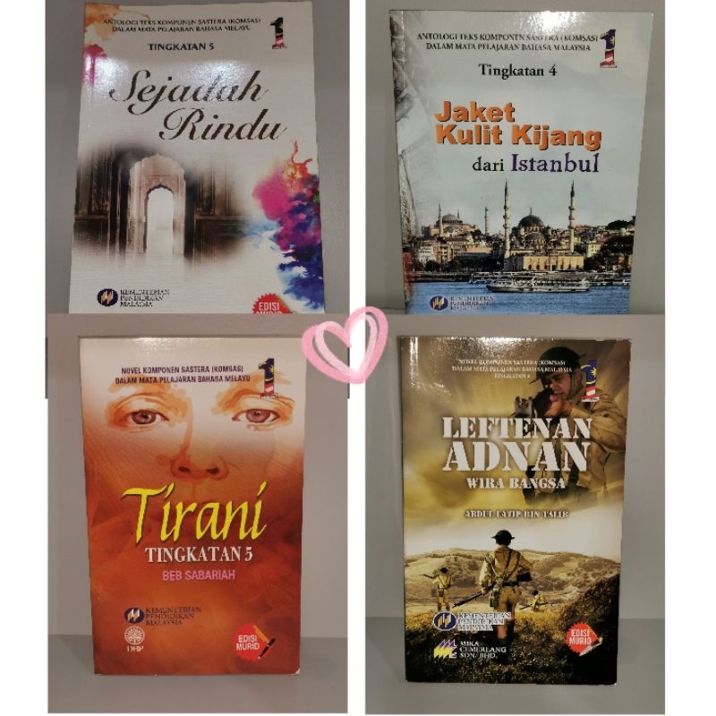 Antologi Teks Komponen Sastera (Komsas) Tingkatan 4 & Tingkatan 5 ...