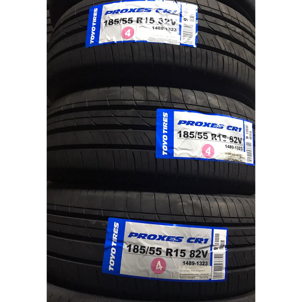 185/55R15 185 55 15 TOYO CR1 Car Tyre Tire Kereta Tayar Wheel Rim 15 ...