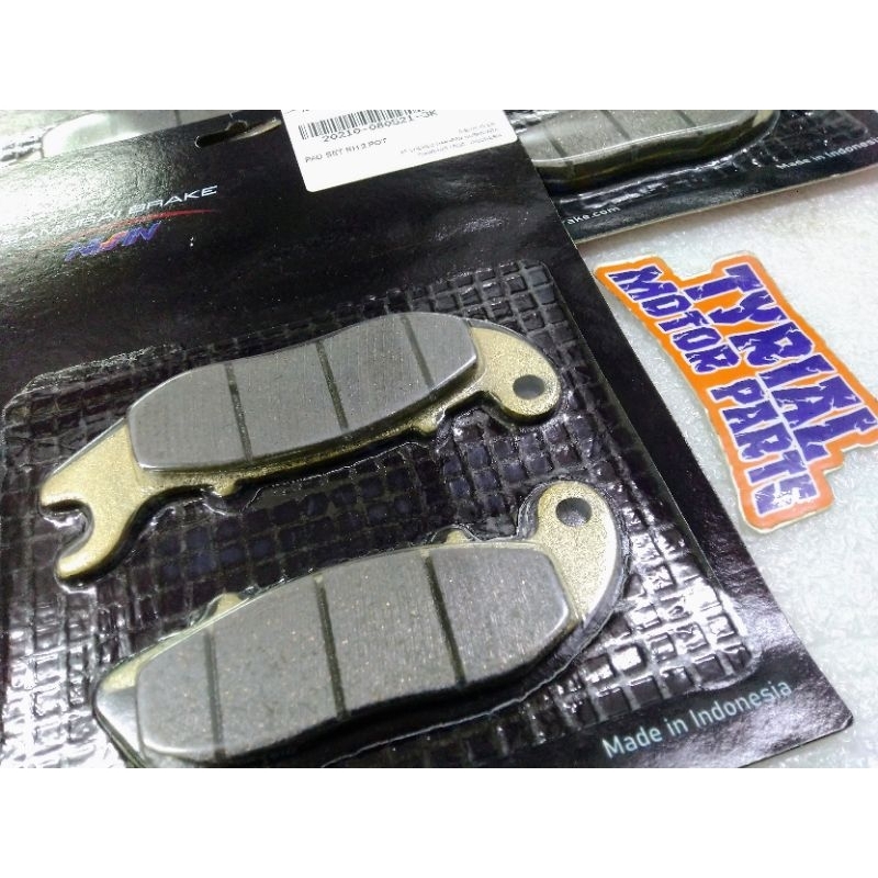 💯 ORIGINAL NISSIN PAD SET RH 2 POT BRAKE PAD NISSIN 2 POT | Shopee Malaysia