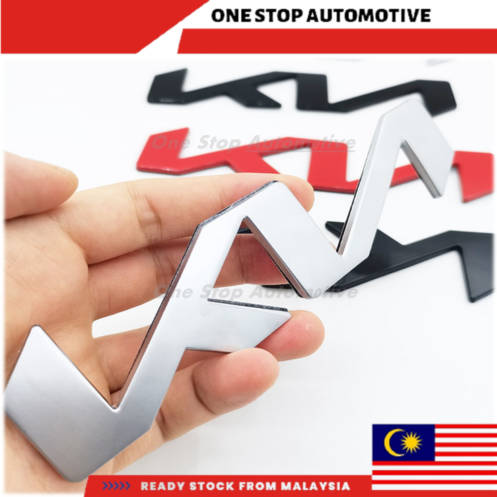 KIA Car Emblem Logo Universal New KIA Emblem Rear Tail Trunk K2 K3 KX ...